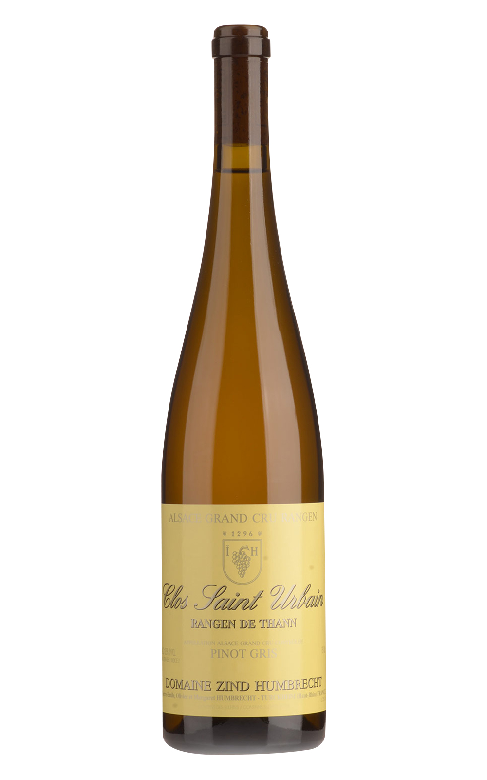 Domaine Zind Humbrecht Clos Saint Urbain Rangen de Thann Grand Cru ...