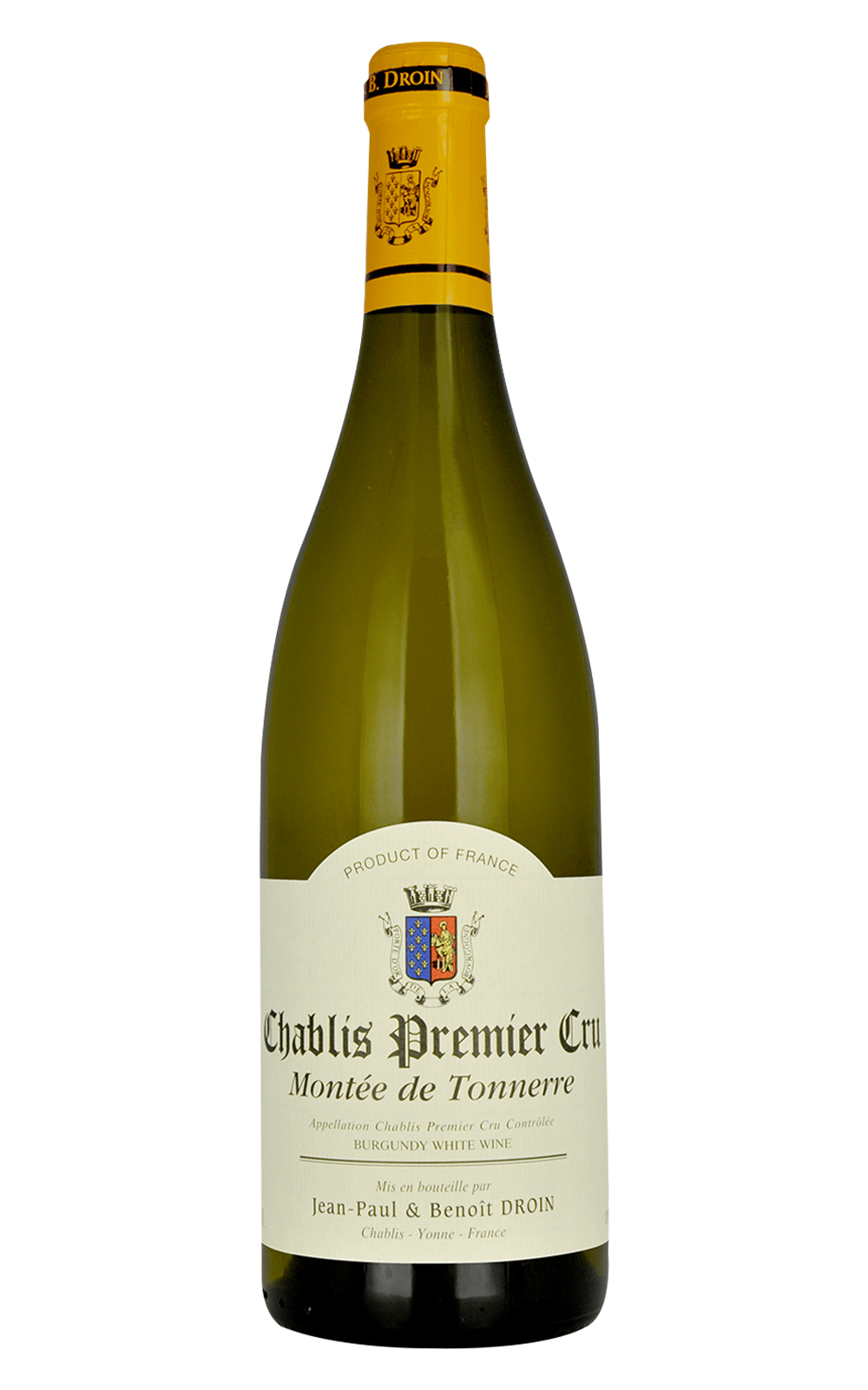 Domaine Jean Paul Benoit Droin Chablis 1er Cru Montee de Tonnerre 2022 ...