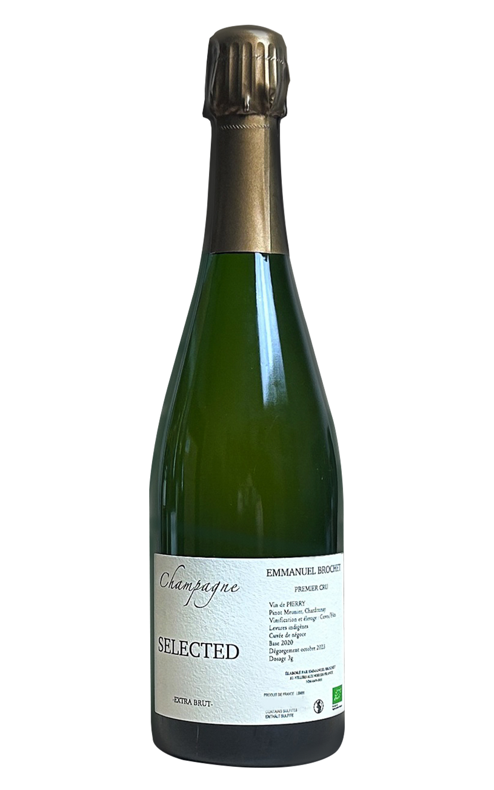 Emmanuel Brochet Selected Pierry Premier Cru Extra Brut NV 艾曼紐 波榭香檳 精選 ...