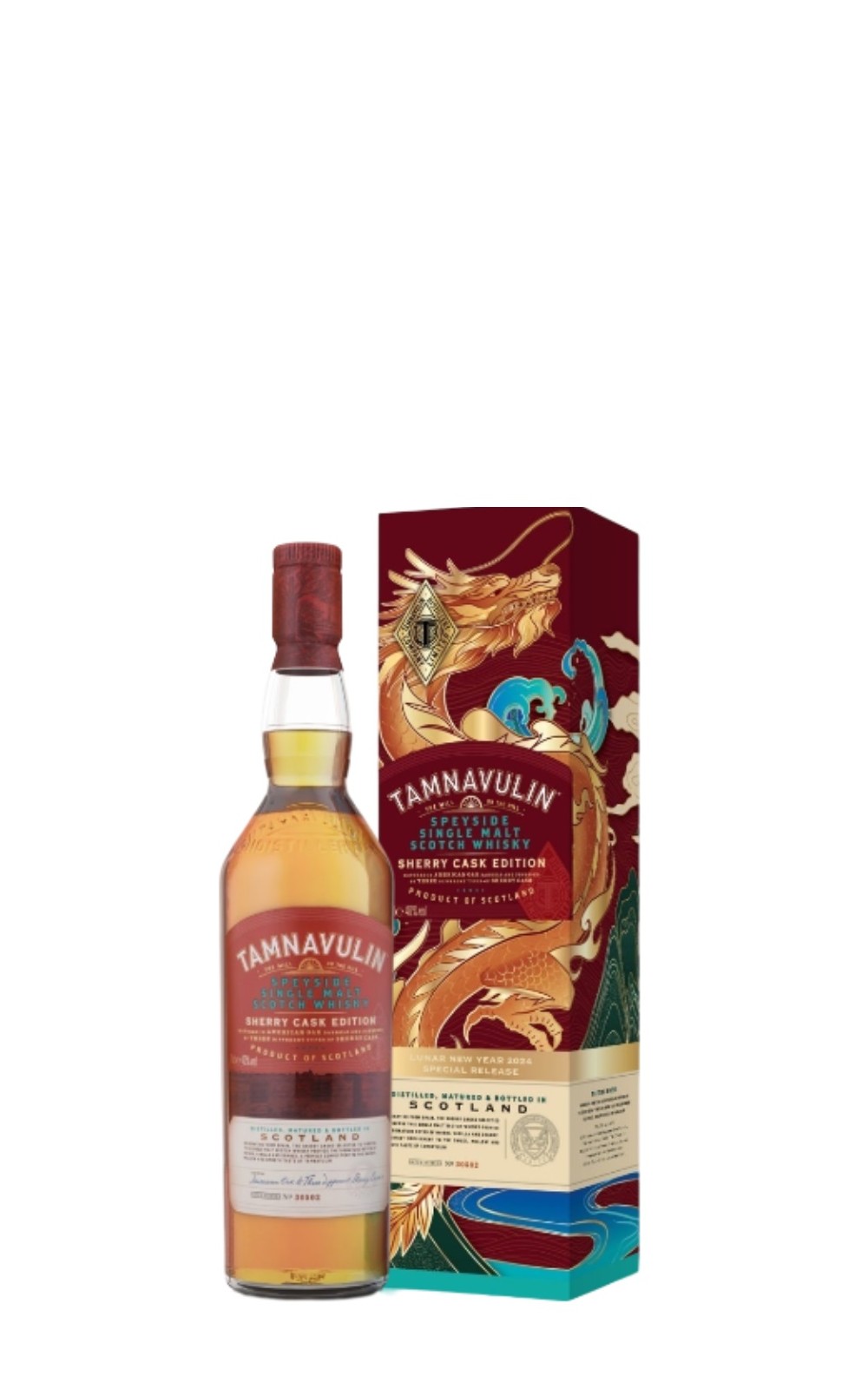 Tamnavulin Distillery Sherry Cask Edition Speyside Single Malt Scotch ...