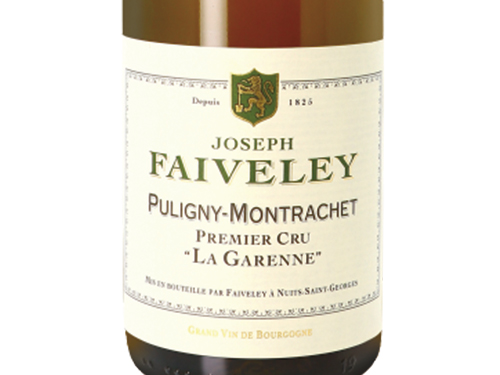 Maison Joseph Faiveley Puligny Montrachet 1er Cru La Garenne Blanc 2017 ...