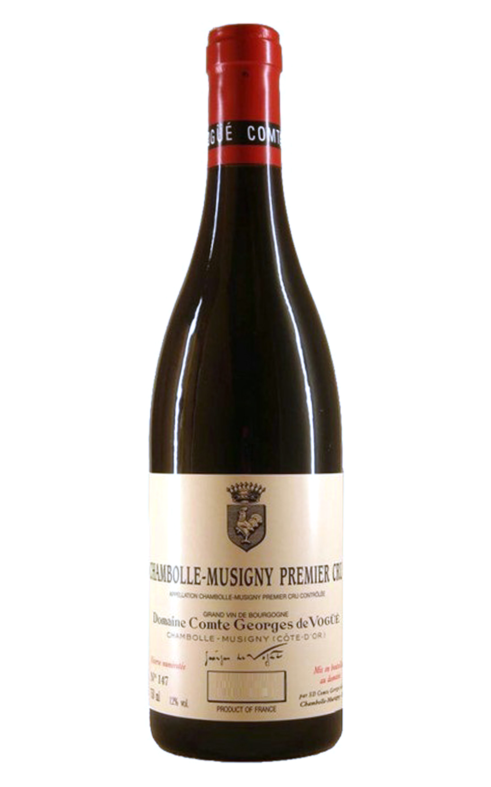 Domaine Comte Georges de Vogue Chambolle Musigny 1er cru 2008 時尚喬治伯爵酒莊 ...