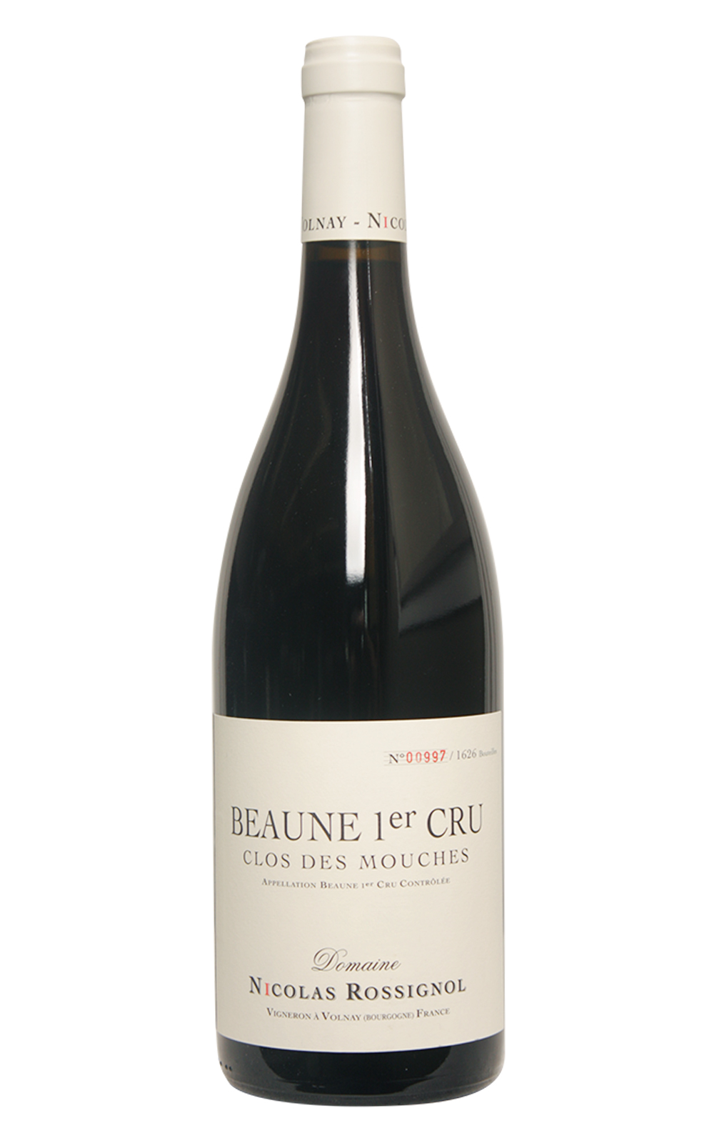 Domaine Nicolas Rossignol Beaune 1er Cru Clos des Mouches Rouge 2018 尼可 ...