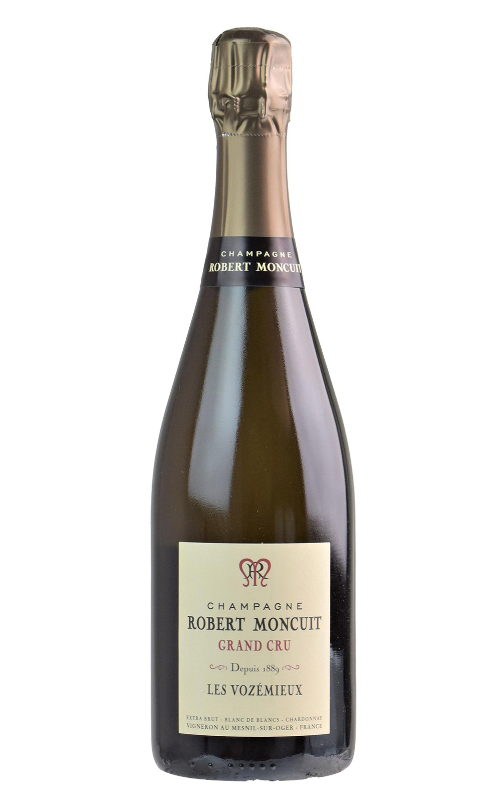 Champagne Robert Moncuit Les Vozemieux Blanc de Blancs Grand Cru Extra ...