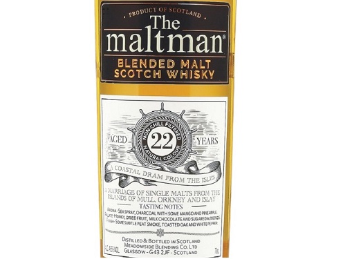 Meadowside Blending The Maltman 1999 2022 Island Blended Malt Scotch ...