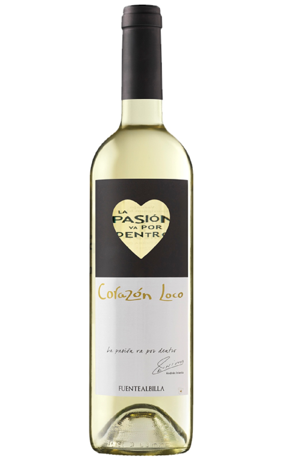 Bodega Iniesta Corazón Loco White 2017 世界足球之星伊涅斯塔酒莊 可倫佐愛之心 白酒 iCheers愛 ...
