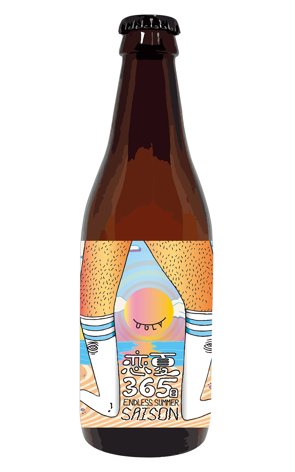 UGLY HALF BEER Endless Summer Saison 酉鬼啤酒 戀夏 365 日 Saison iCheers愛酒窩 讓你 ...